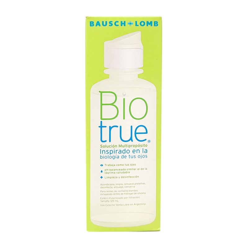 Biotrue multi-proposito sol. oft. fco x 120 ml - Siman Guatemala