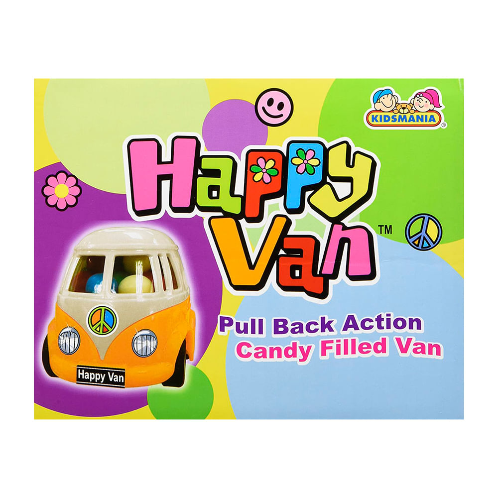 Figuras de carrito Happy Van con dulces - Siman El Salvador