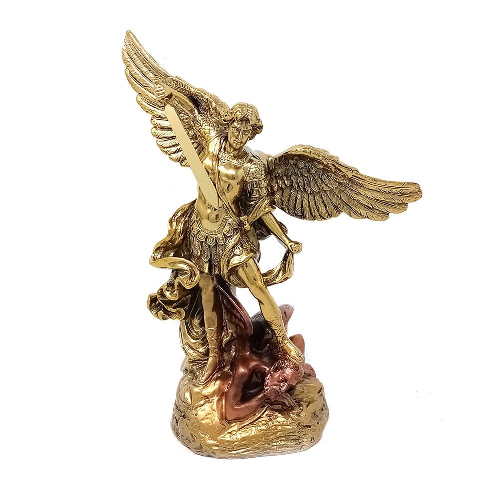 Figura san miguel arcángel 17 cms