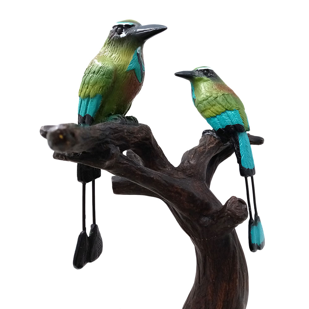 Torogoz decorativo de bronce 34cm - Siman El Salvador