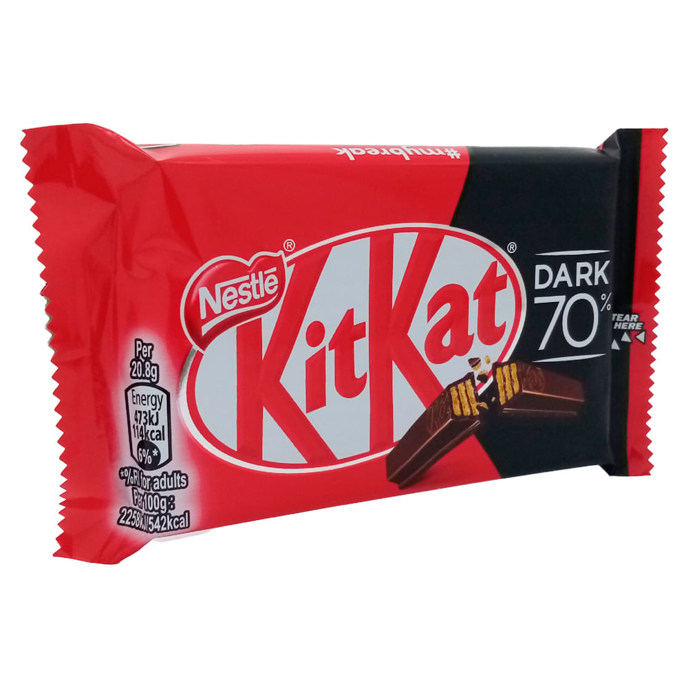 Chocolate Kit Kat Dark 70% 41.5g - Siman Guatemala