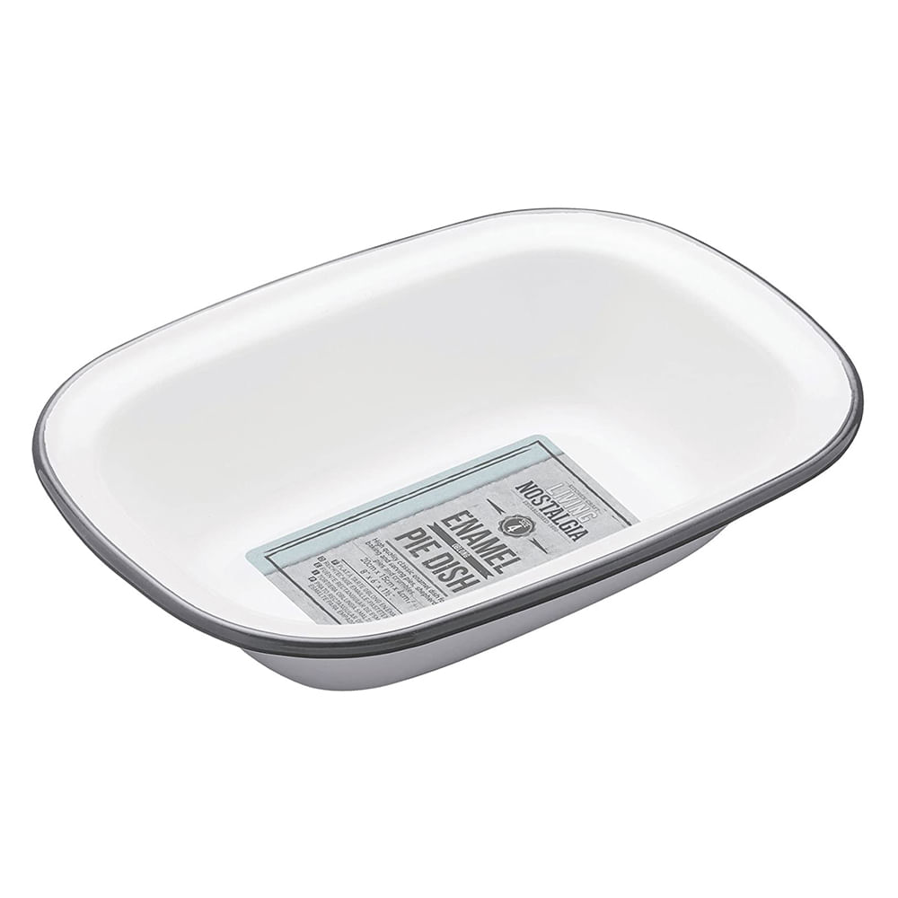 Pieza de servir rectangular pie dish 20cm