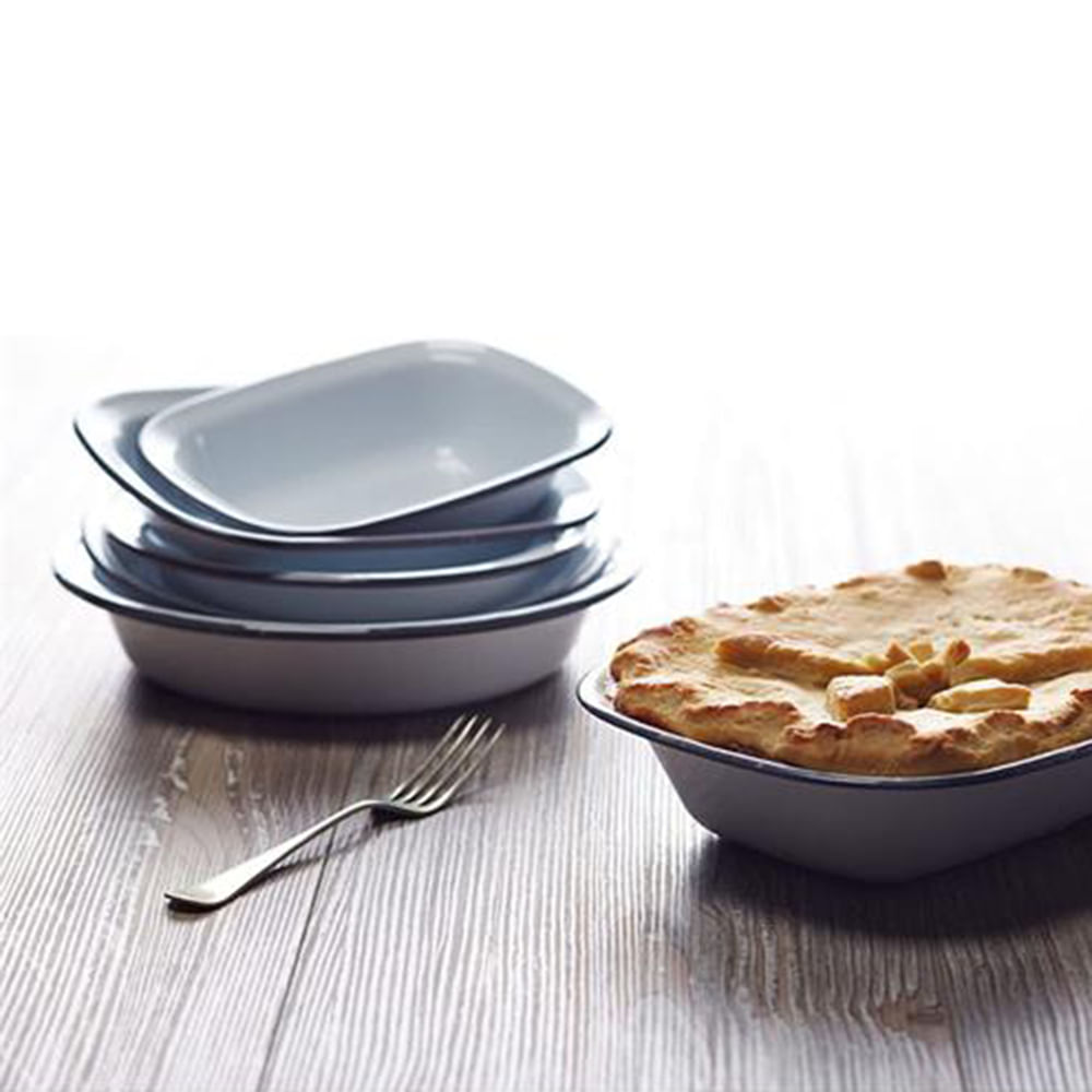 Pieza de servir rectangular pie dish 26cm