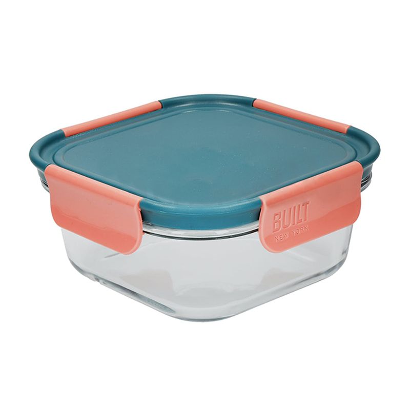 Depósito para guardar comida tropic vidrio 700ml 16.5x16.5x7cm - Siman ...