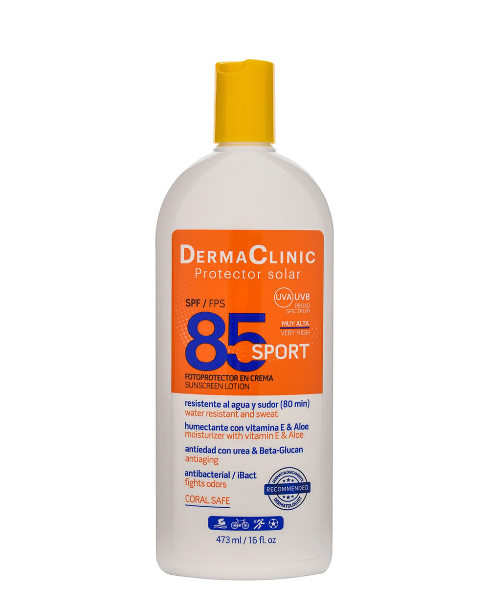 Dermaclinic Bloqueador Sport SPF 85 473ml - Siman Costa Rica