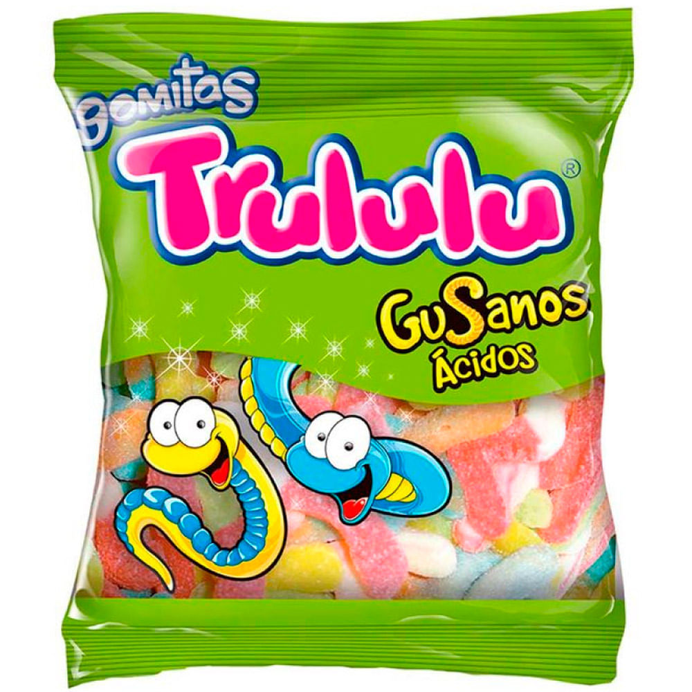 Gomitas Trululu Gusano Ácido 80gr - Siman Nicaragua