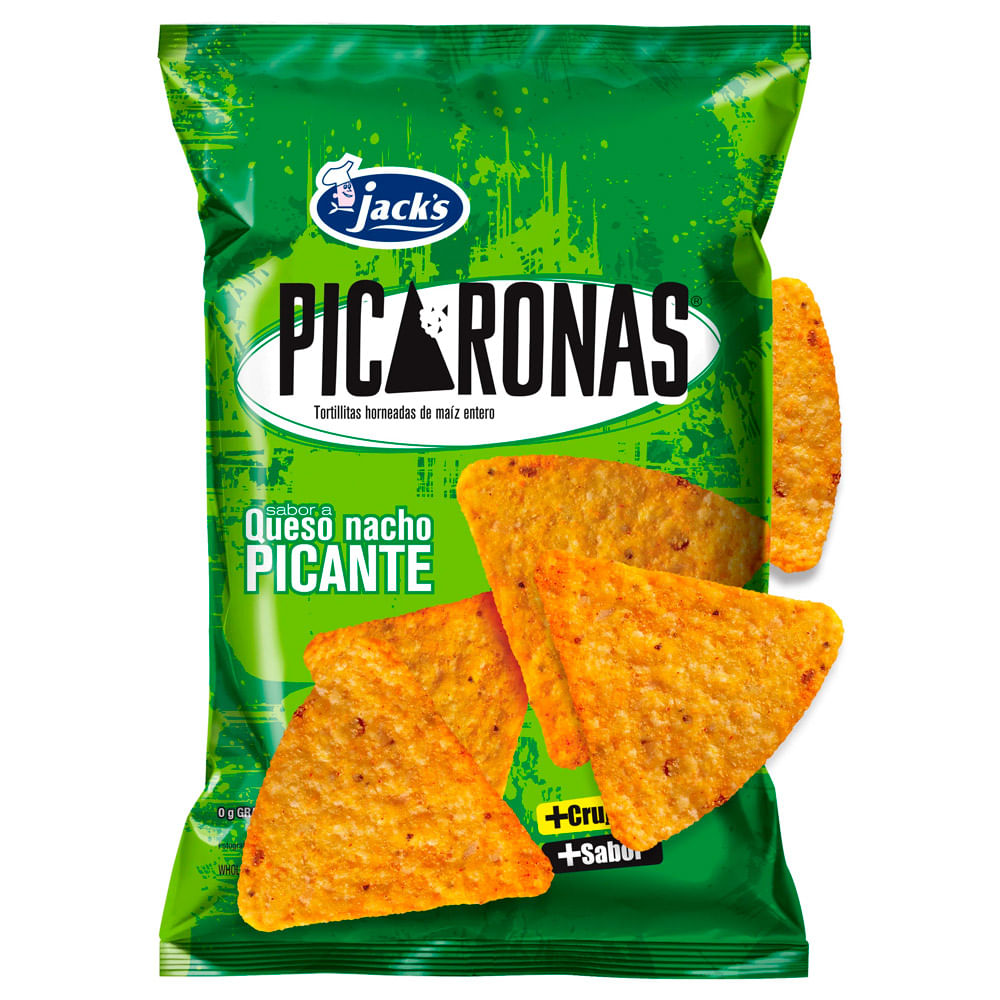 Snack picaronas con chile 15/75g