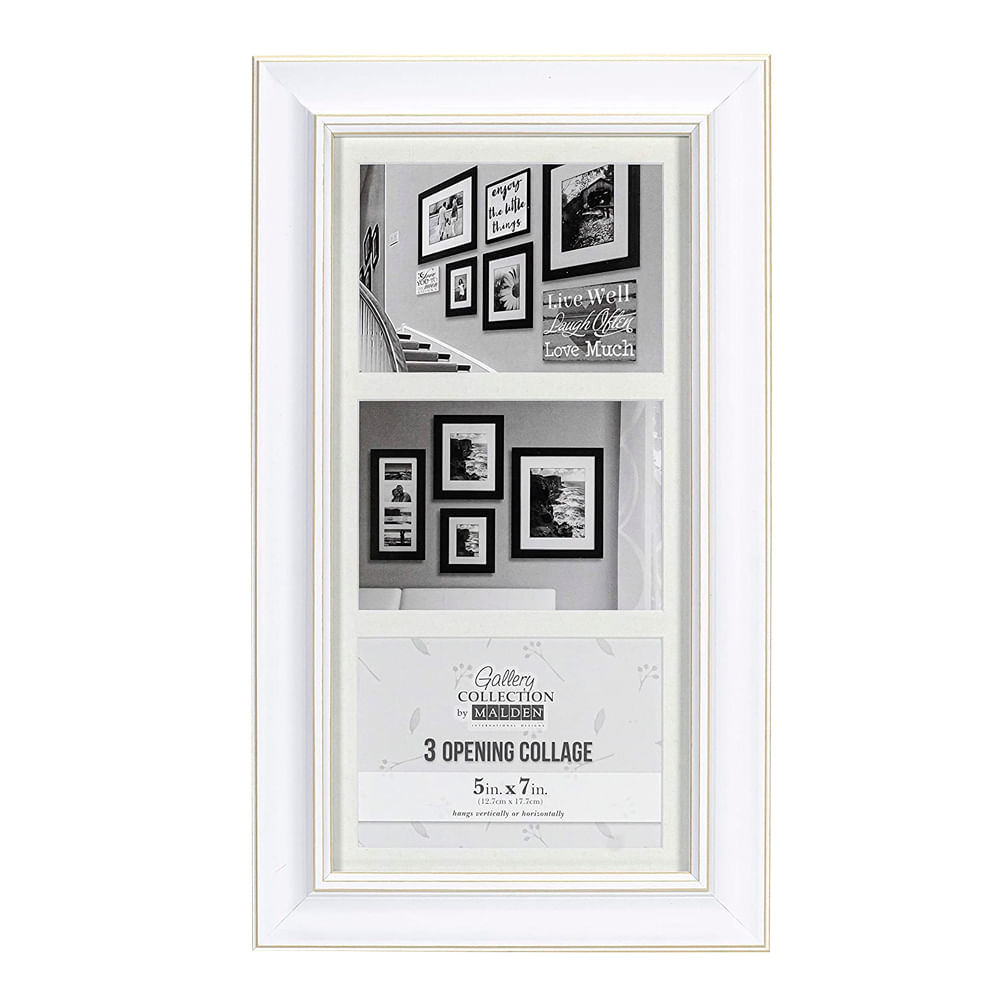 Portaretrato collage 5x7 de madera