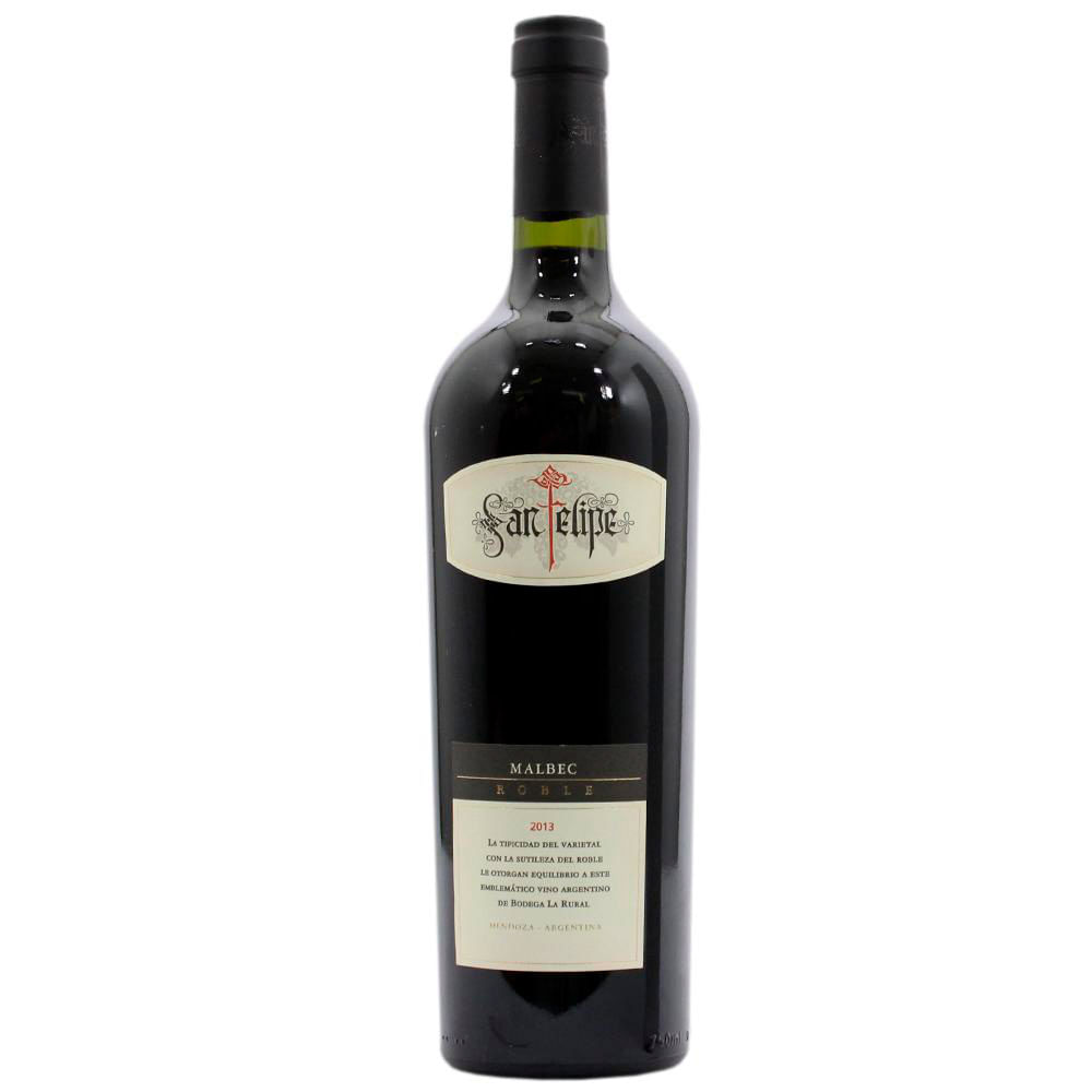 Vino San Felipe Roble Malbec 175ml