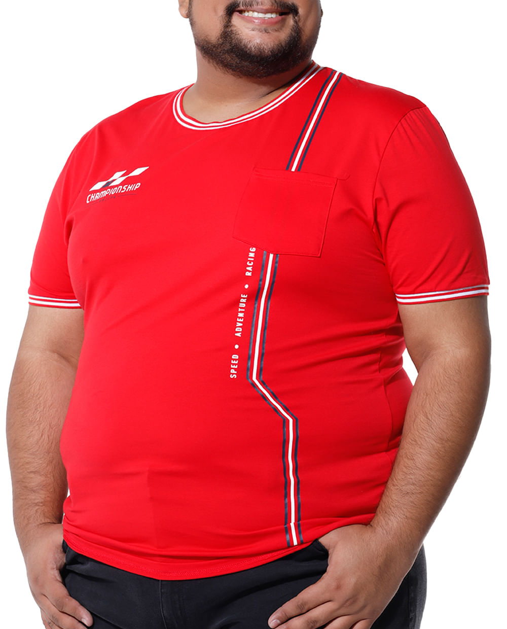 Camiseta racing rojo