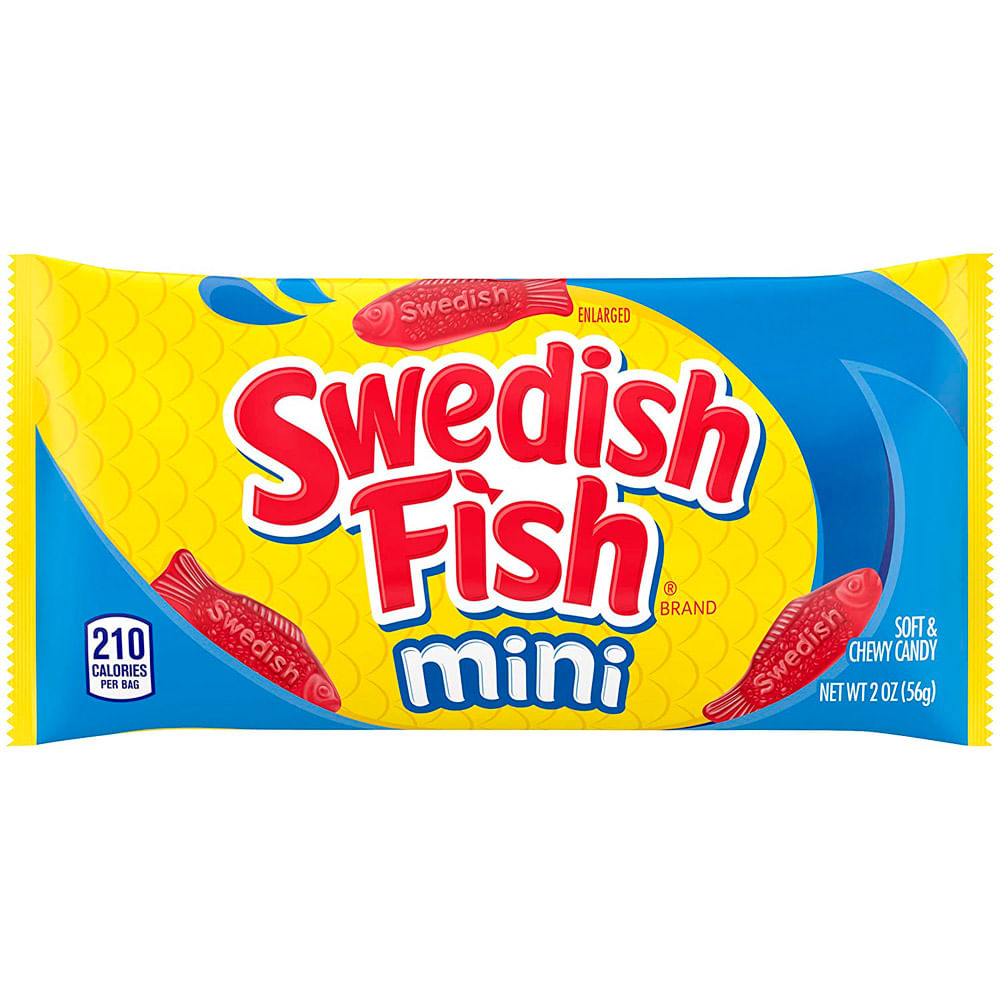 Dulces Swedish Fish 56g - Siman El Salvador