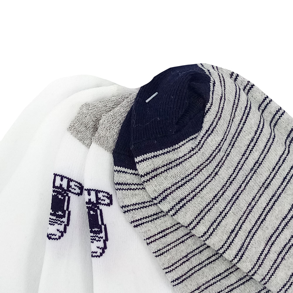 Set de 3 pares de calcetines multicolor con estampado para niño - Siman ...