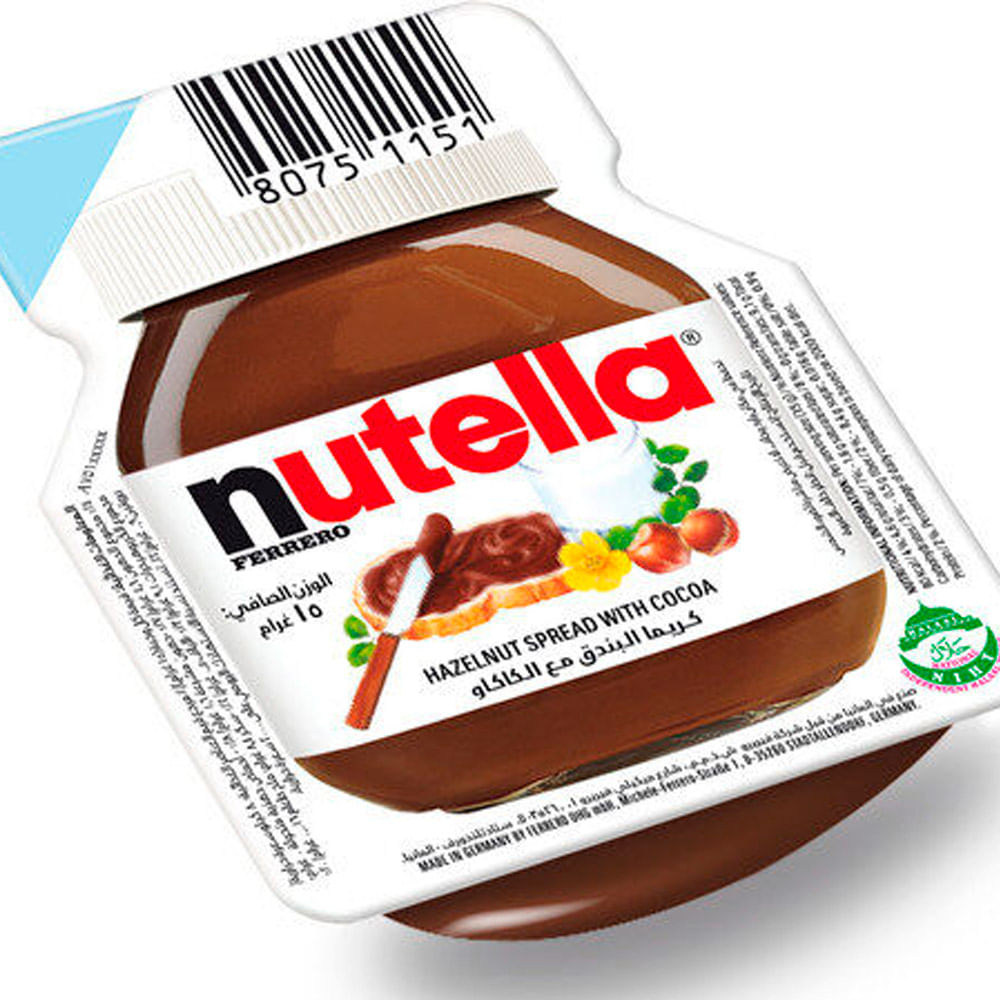 Nutella crema de avellanas Stick 15g - Siman El Salvador