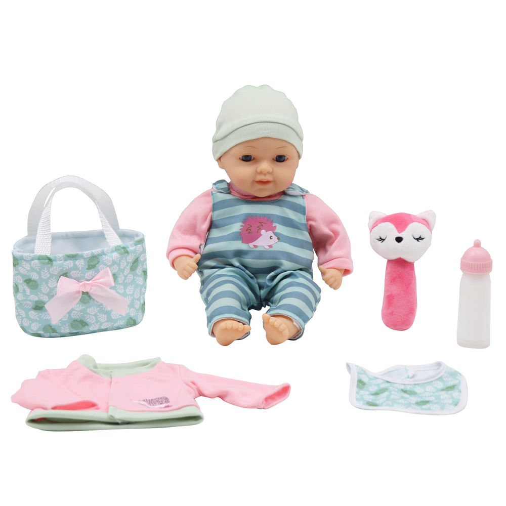Dream Collection Muñeca Bebé Adorable 13" con Mascota - Siman Guatemala