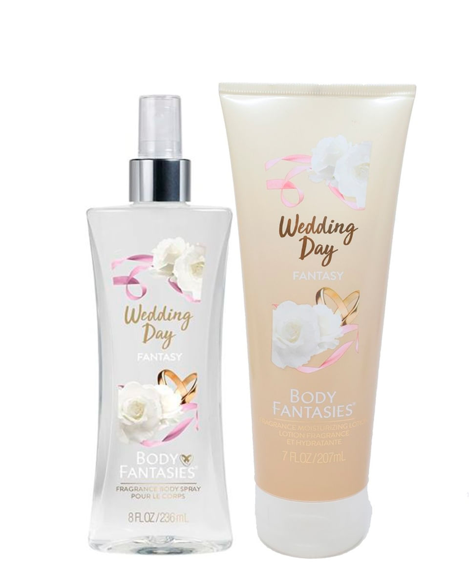 Set fragancia y crema corporal Body Fantasies Wedding Day - Siman El ...