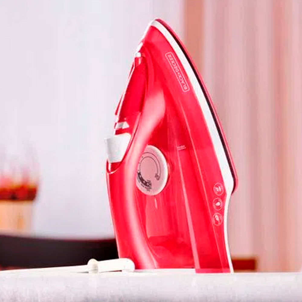 Plancha de vapor true glide autoclean 1200w rosado - Siman El Salvador