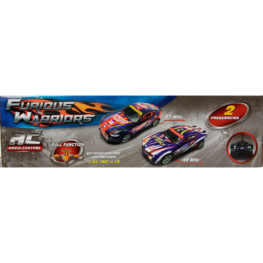 Furious warrior racer twin pack