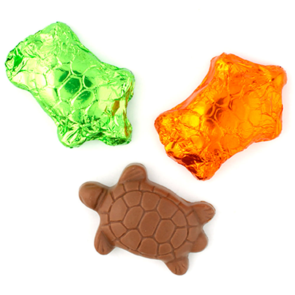 Figuras de chocolate de tortugas 45U - Siman El Salvador