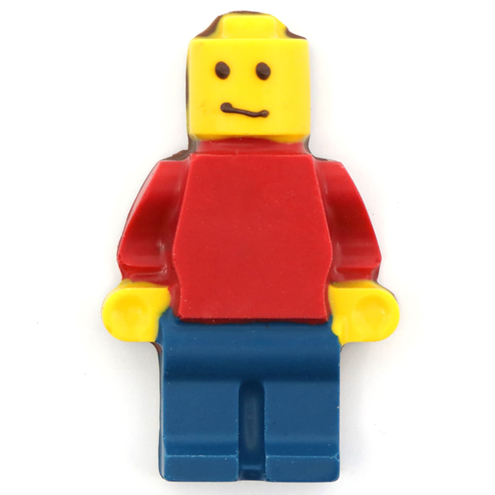 Chocolate en forma de Muñeco lego - Siman El Salvador