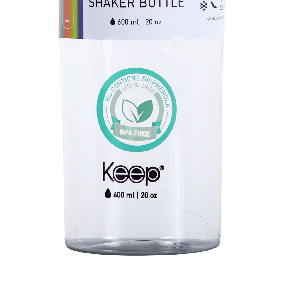 Shaker Keep de plástico 600 ml - Siman Nicaragua