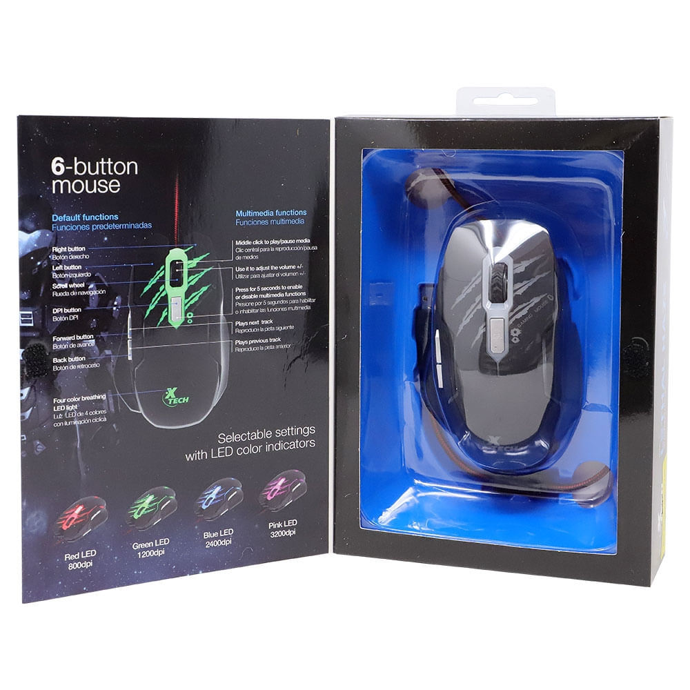 Mouse gaming 610 con cable - Siman Costa Rica