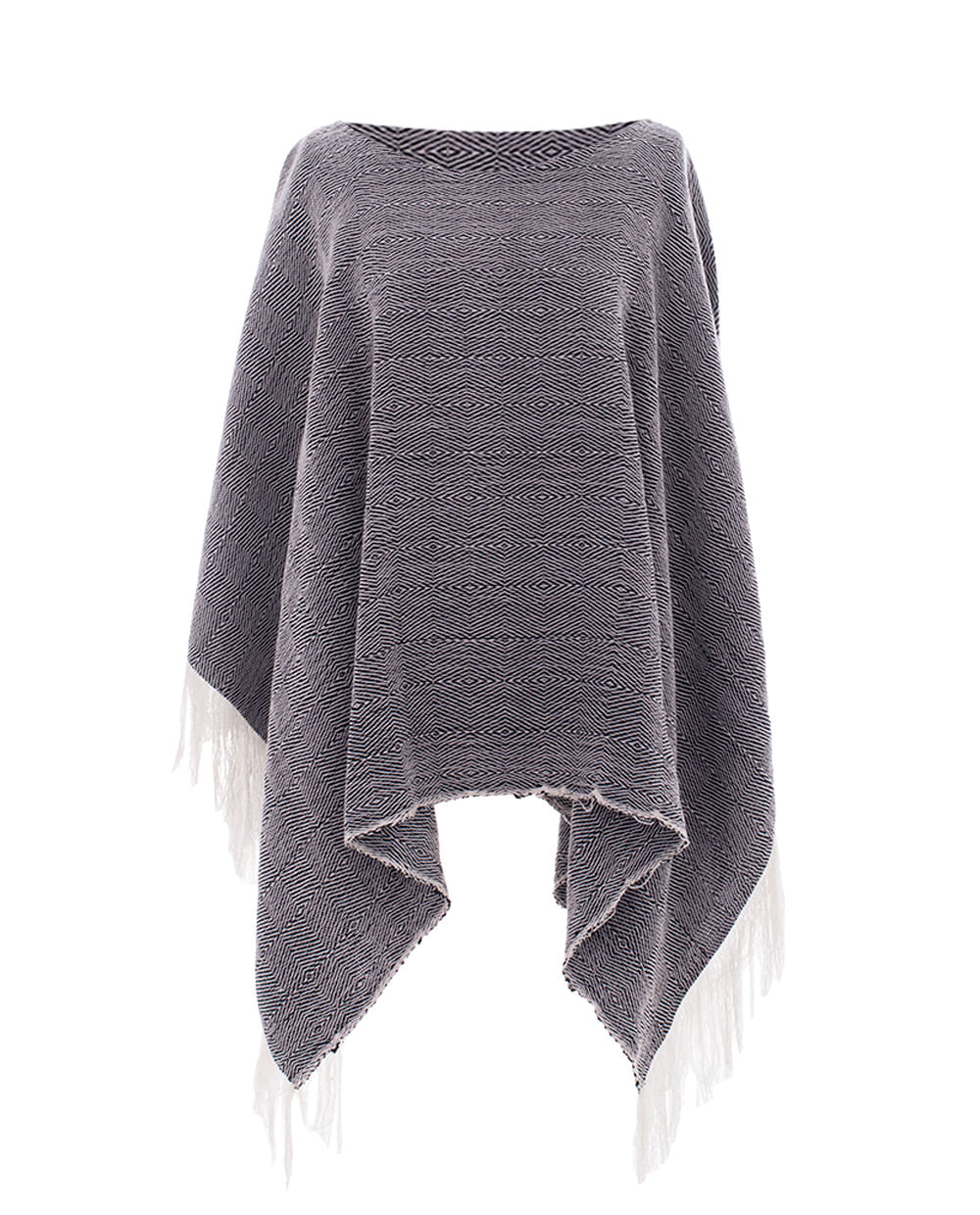 Poncho Mechas a los lados Negro - Siman El Salvador