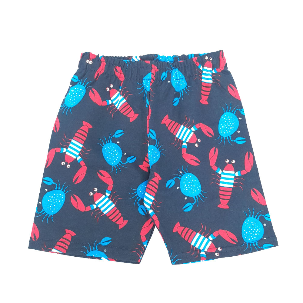 Short azul con estampado para niño - Siman El Salvador