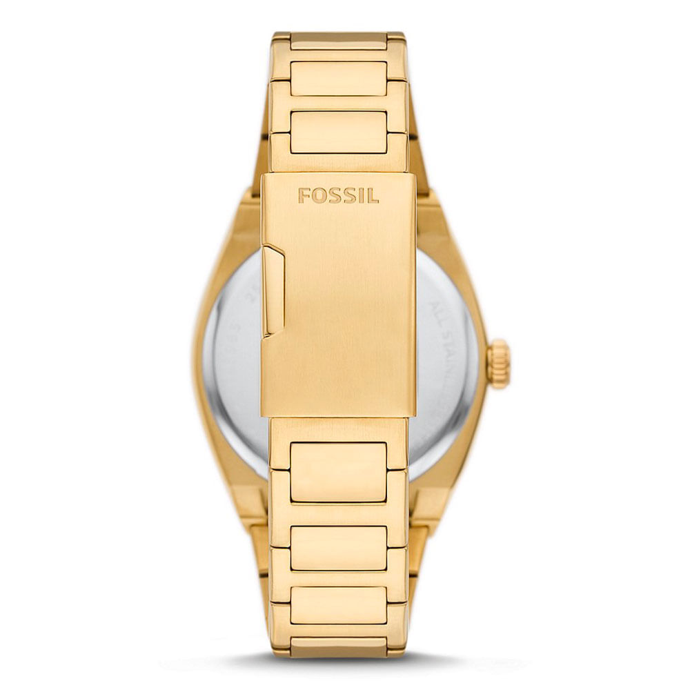 Reloj Fossil análogo metálico dorado para hombre - Siman El Salvador