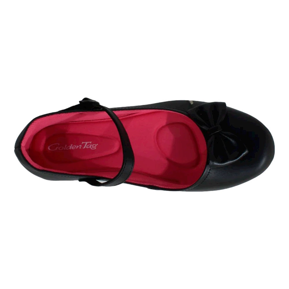 Zapato escolar Golden Tag color negro para niña - Siman Costa Rica