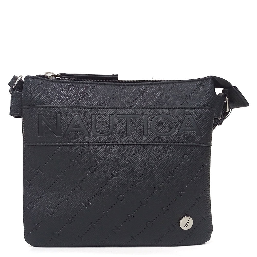Cartera crossbody Nautica color negro para dama
