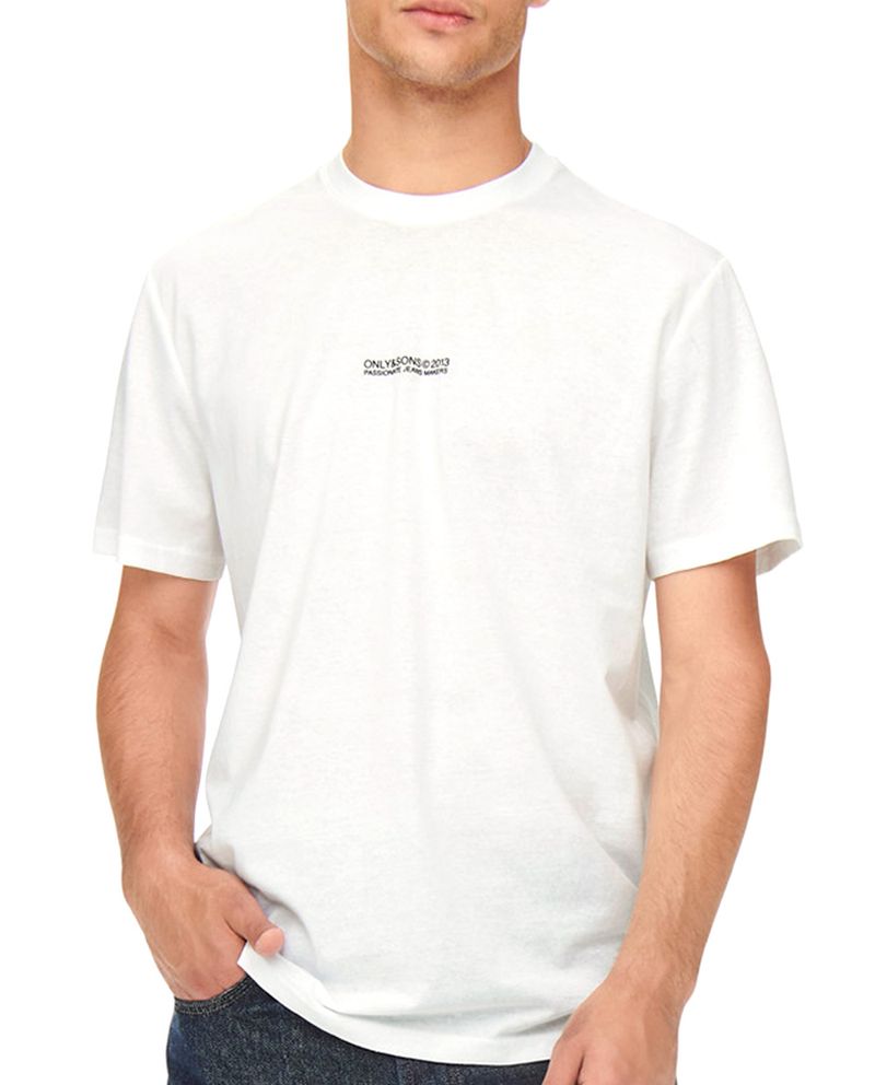 Camiseta blanca para hombre