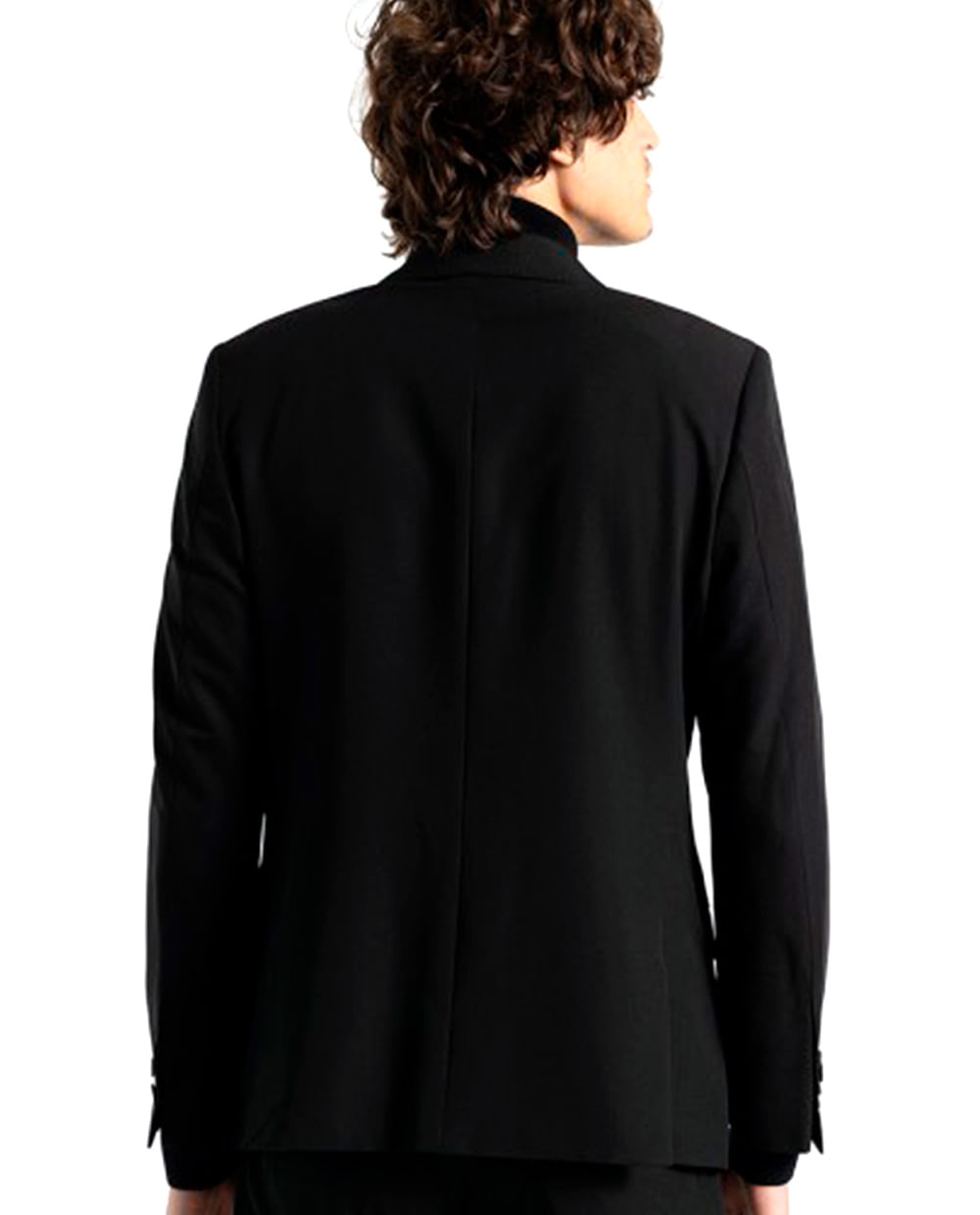 Blazer suit separate slim fit negro - Siman Costa Rica