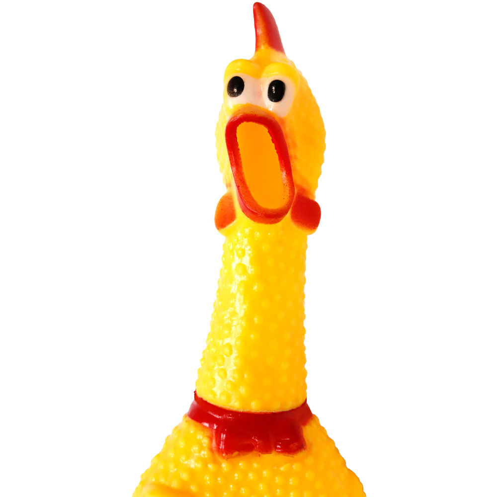 Juguete pollo mediano