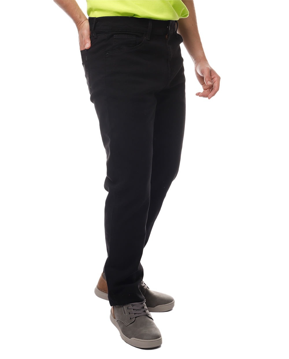 Pepe Revolution Jeans straight fit negro para hombre - Siman Costa Rica