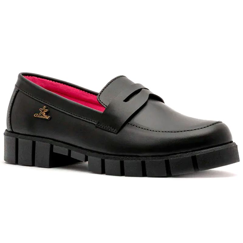 Zapato escolar Golden Tag color negro para niña - Siman El Salvador