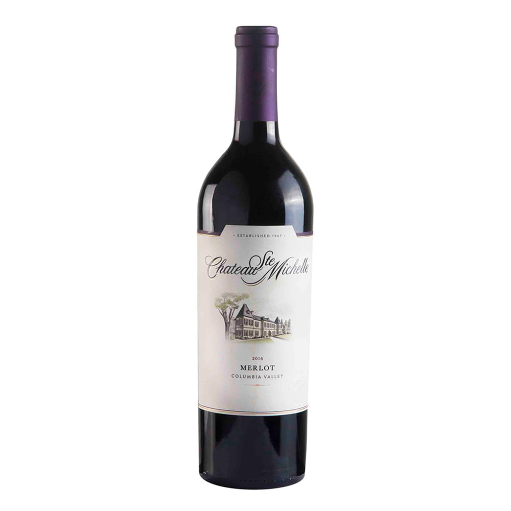 Vino Chateau Ste. Michelle Merlot 750ml - Siman El Salvador
