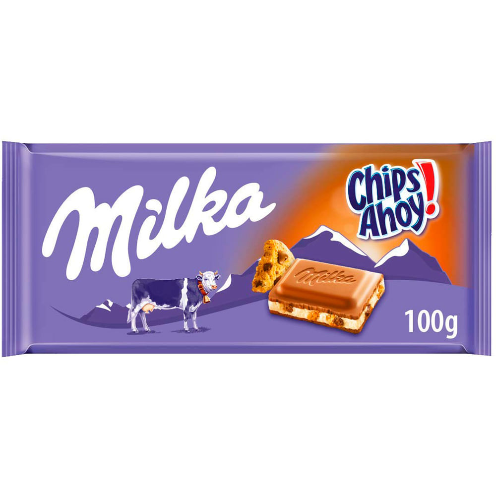 Chocolate milka 100g cookies