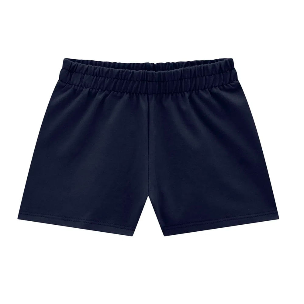 Short azul 6826 azul marino de niña