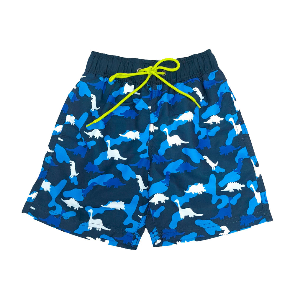 Calzoneta negra con estampado para niño