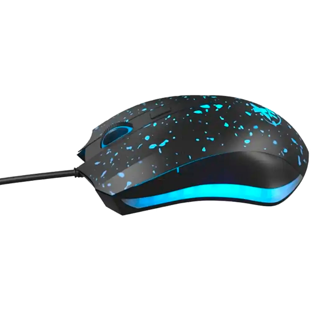Mouse gamer luces led 7 colors cable usb