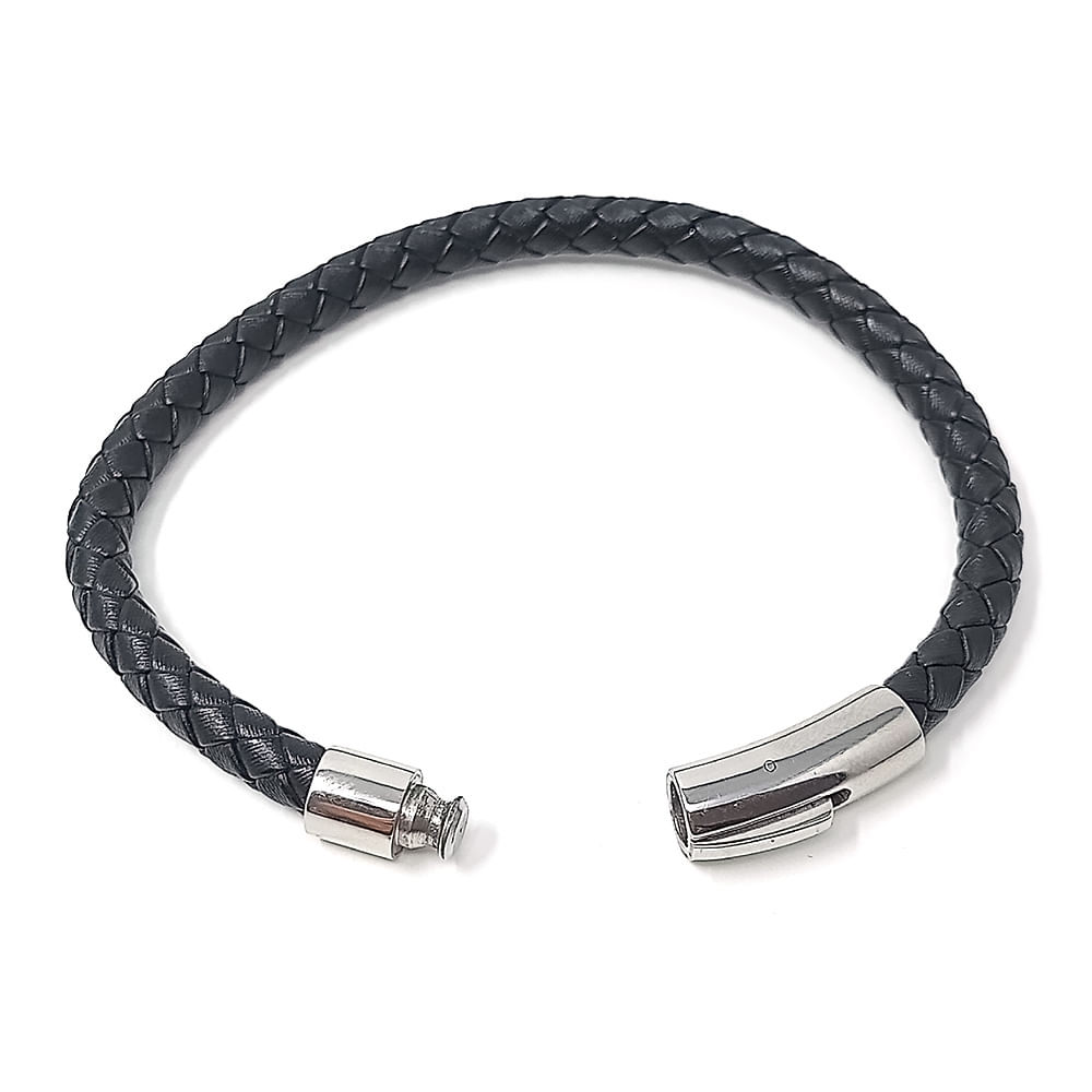 Pulsera negra para hombre en caja - Siman Costa Rica