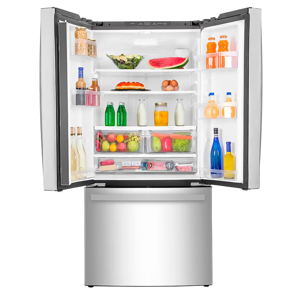 Refrigeradora Bottom freezer 25 PCU Energy saver PNF25FYRCFS General ...