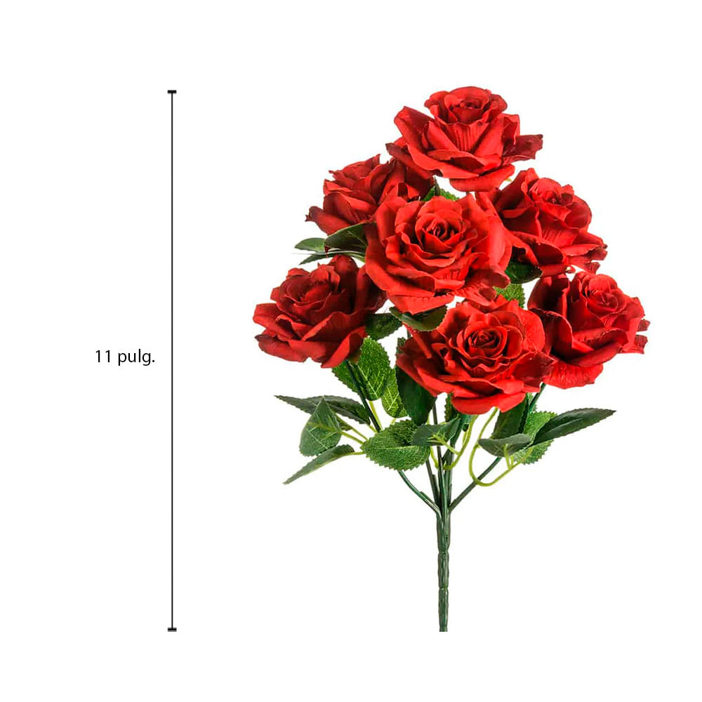 Ramo de rosas artificiales rojas - Siman Costa Rica