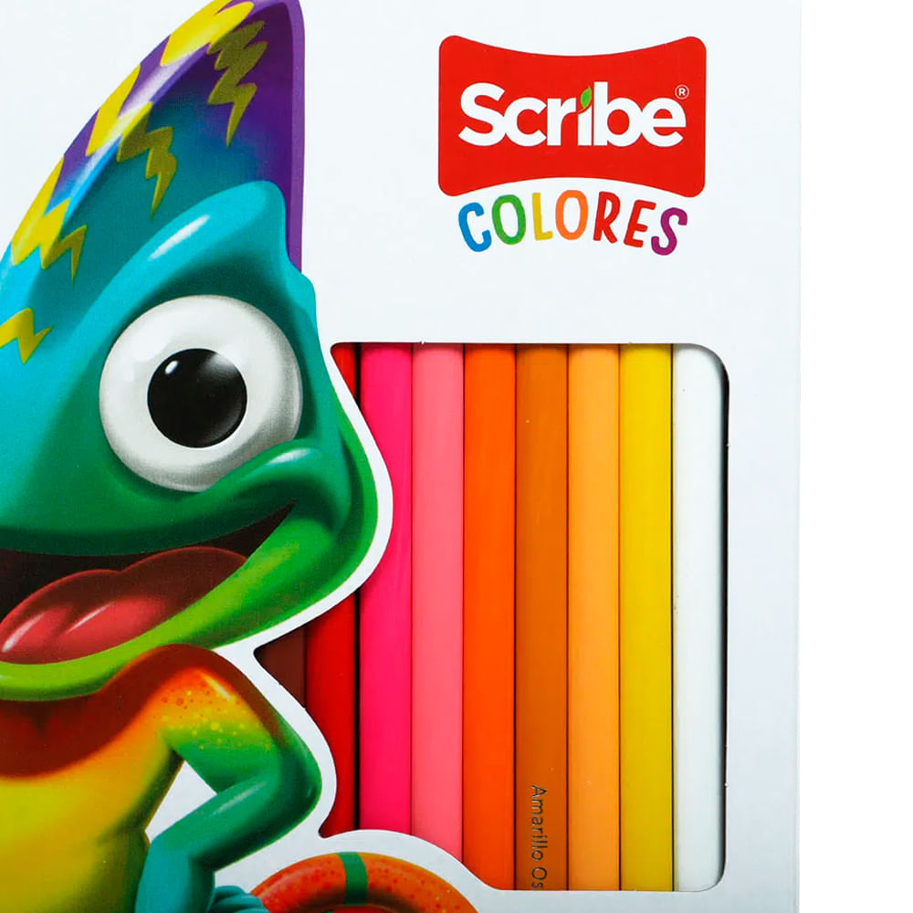colores scribe largo de 24 unidades - Siman El Salvador