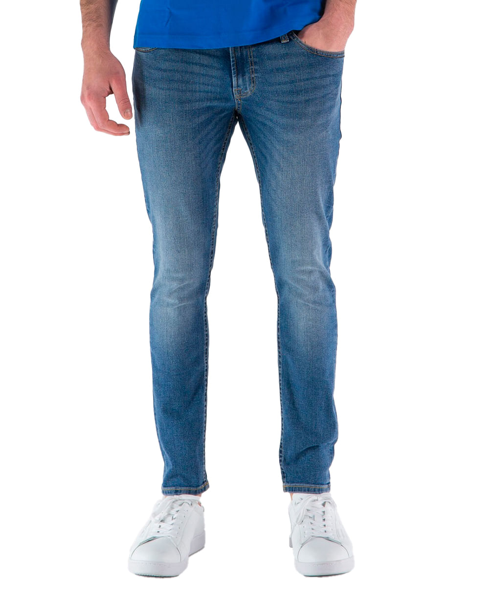 Jack & Jones Jeans skinny Liam azul para hombre - Siman El Salvador
