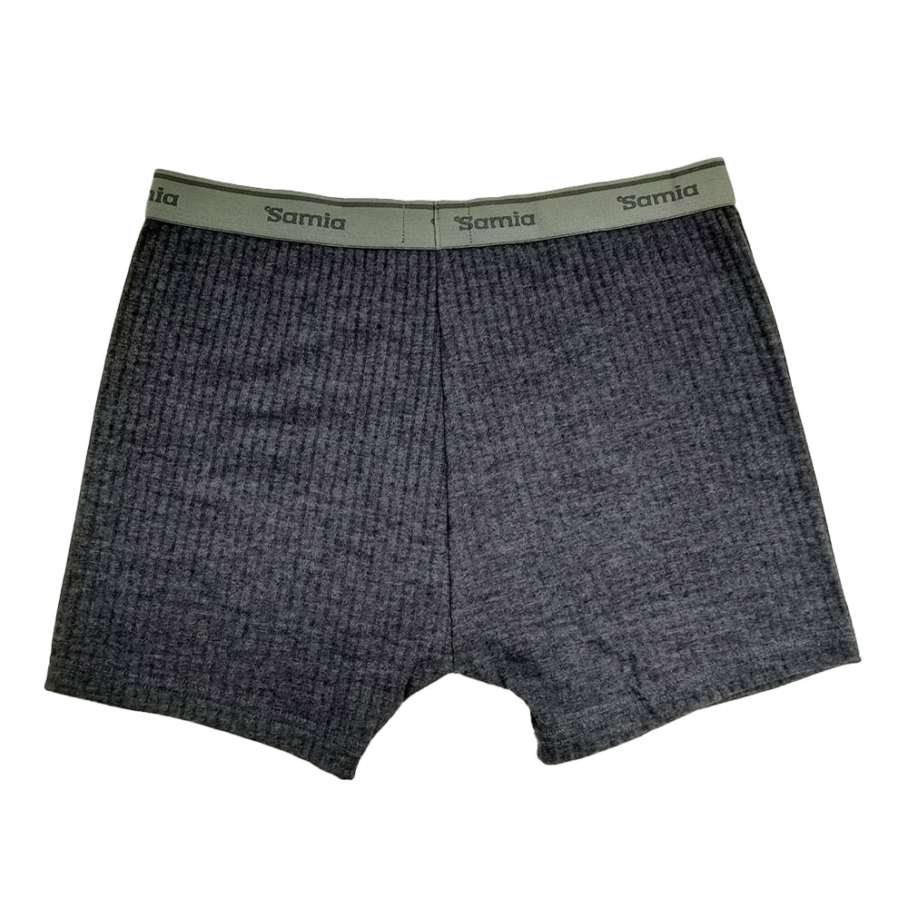 Bóxer brief Samia azul navy canalé para hombre - Siman El Salvador
