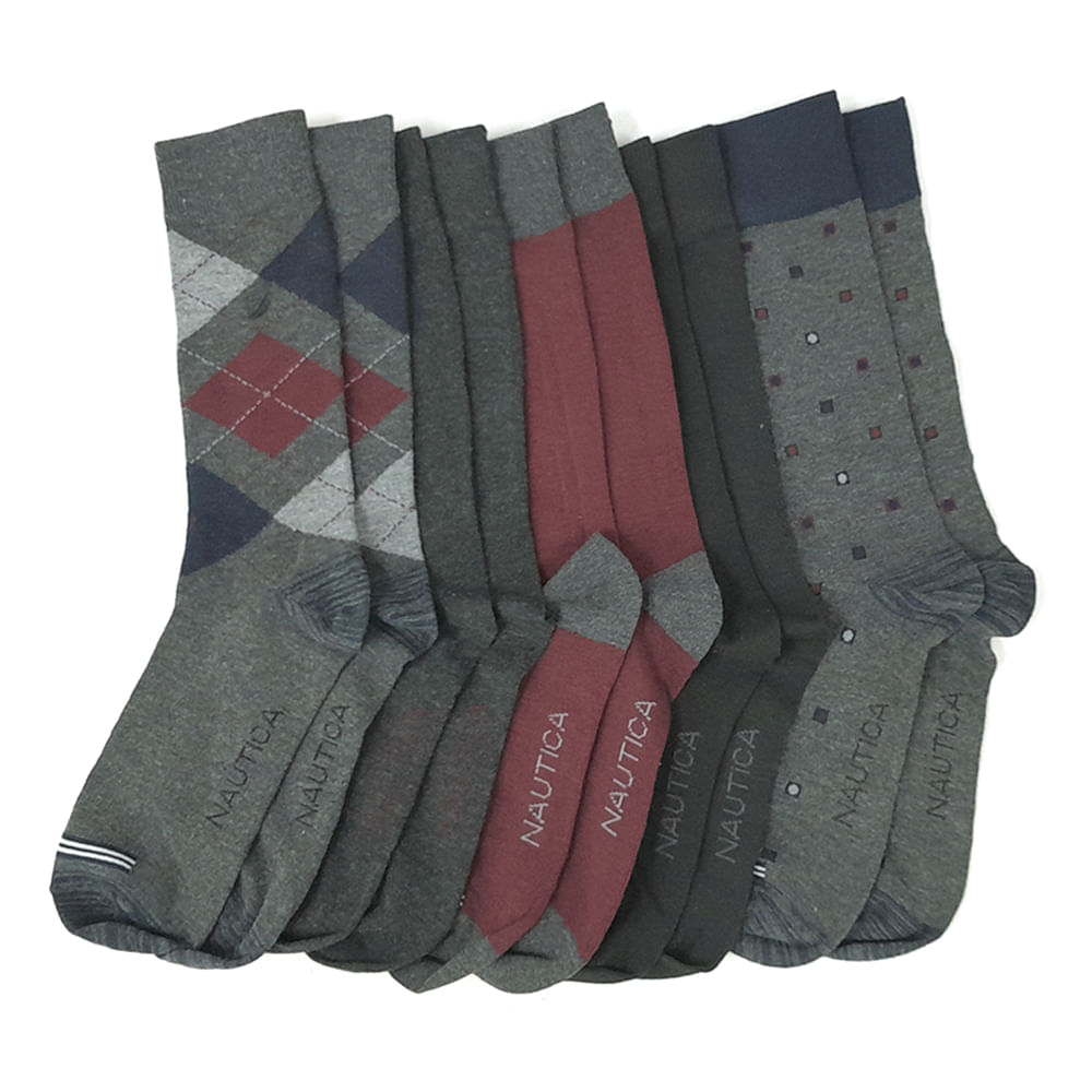 Paquete de 5 pares de calcetines multicolor para hombre - Siman El Salvador