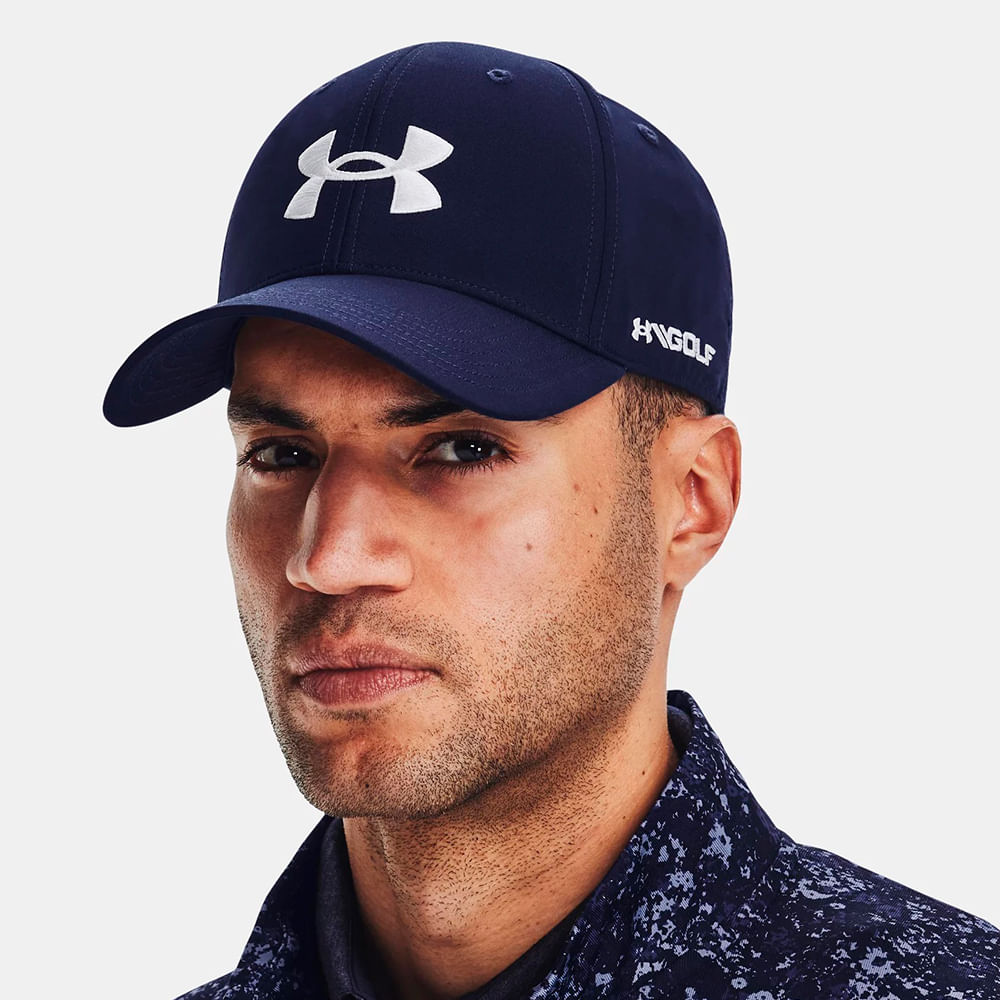 Gorra deportiva Under Armor azul con blanco - Siman Guatemala