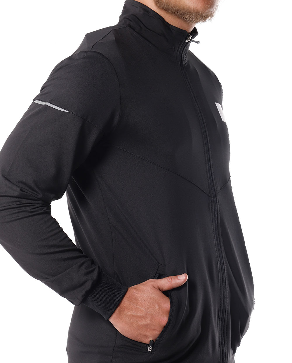 Chaqueta deportiva negra Everlast para hombre