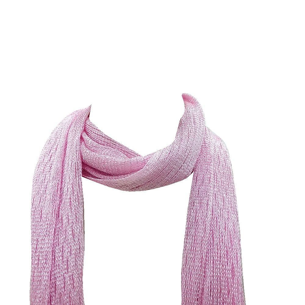 Bufanda Again color rosado para dama - Siman El Salvador